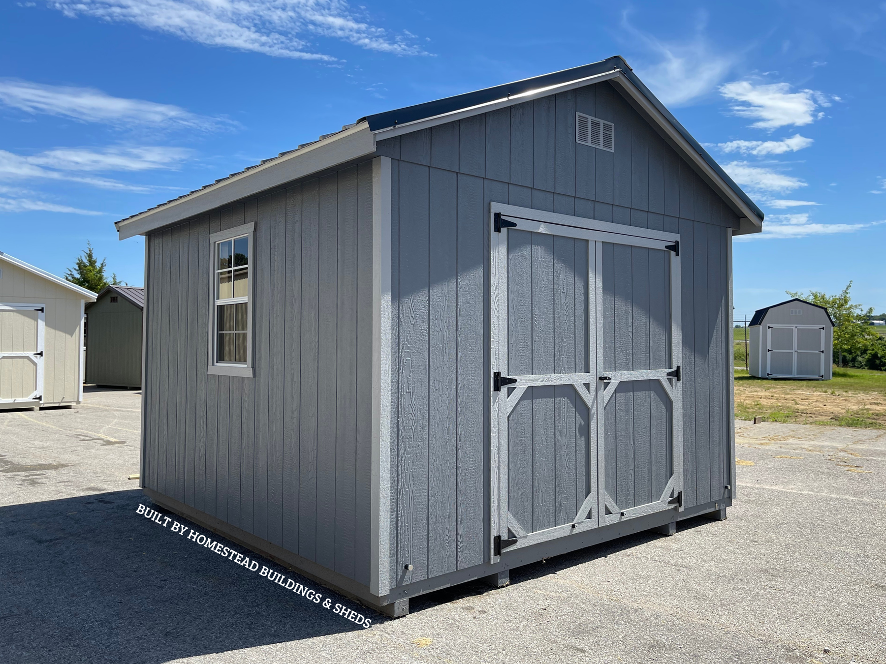 12x12 Deluxe A-Frame Design #170 – Homestead Buildings & Sheds