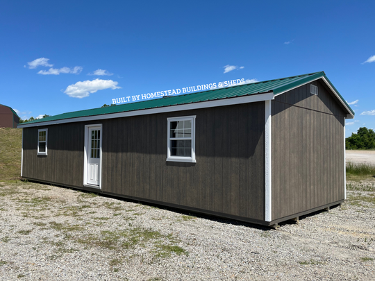 14x40 Deluxe A-Frame Design #200 – Homestead Buildings & Sheds