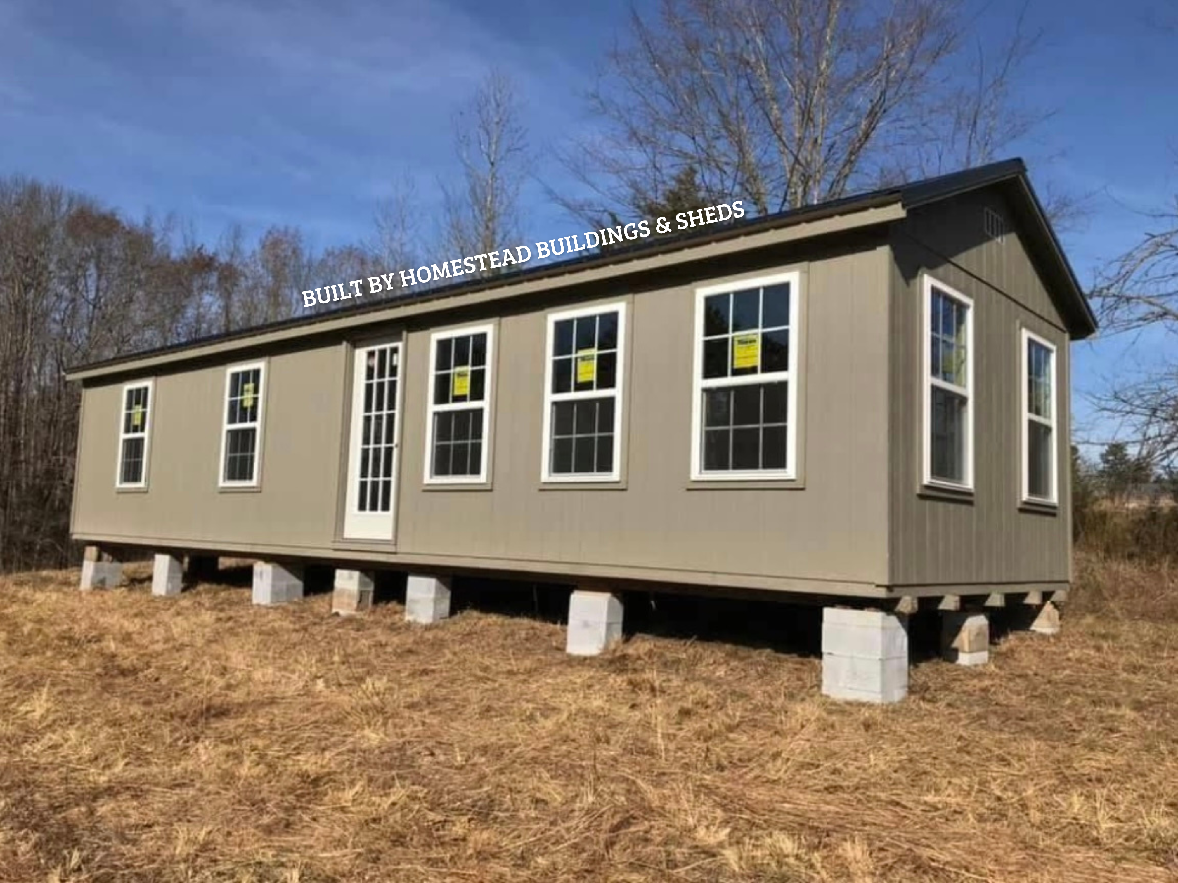 12x40 Deluxe A-Frame Design #276 – Homestead Buildings & Sheds