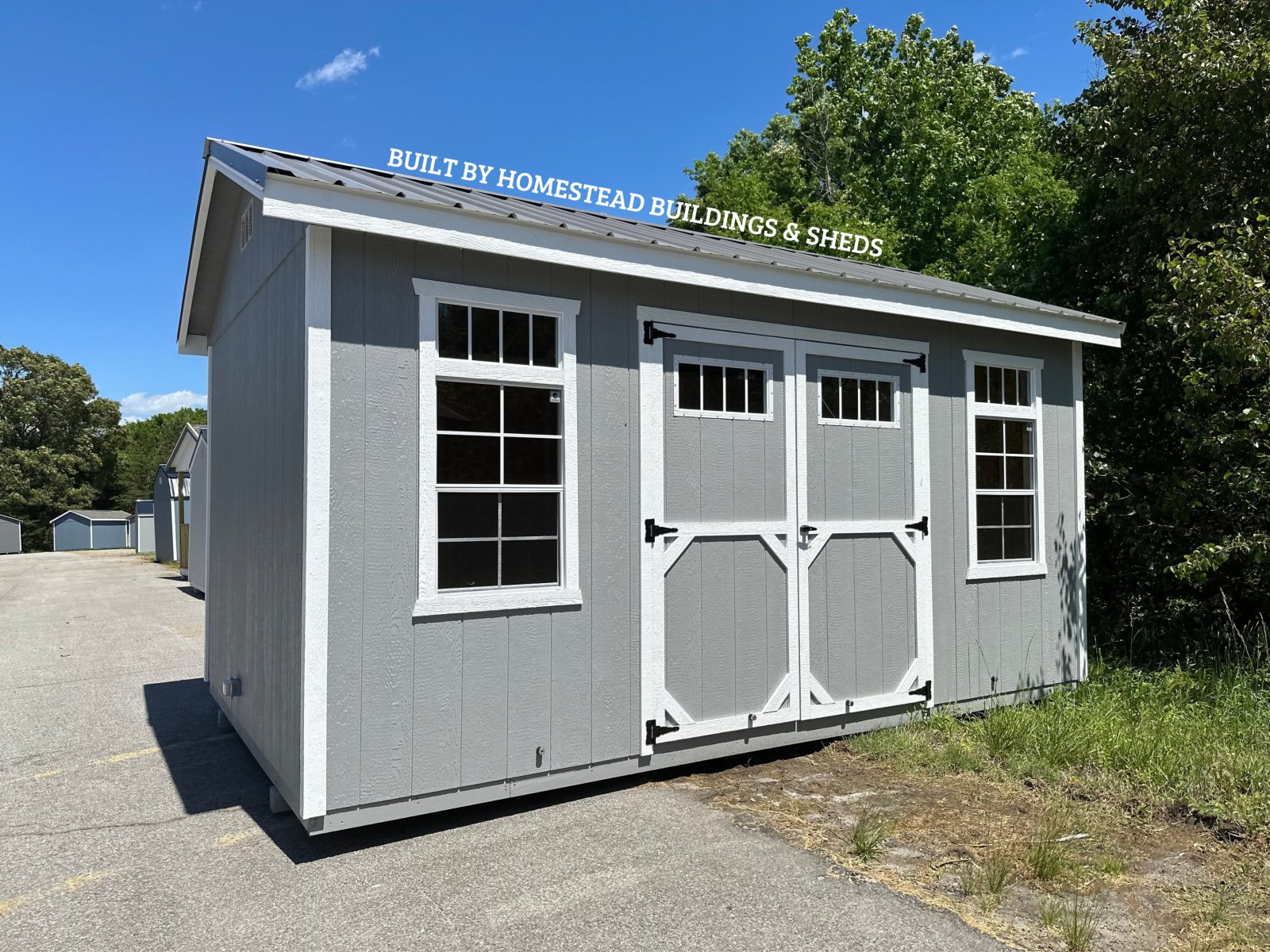 10x16 Deluxe A-Frame with Electrical Design #33 – Homestead Buildings ...