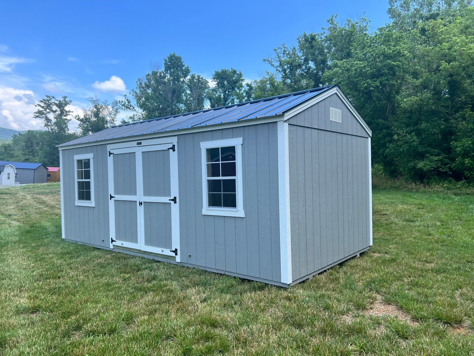 10x20 Workshop with Electrical Design #27 – Homestead Buildings & Sheds